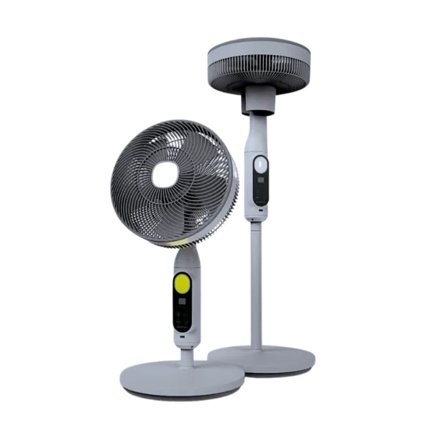 Air Circulator Solar Stand Fan in Dubai - Lighting Grocer Dubai