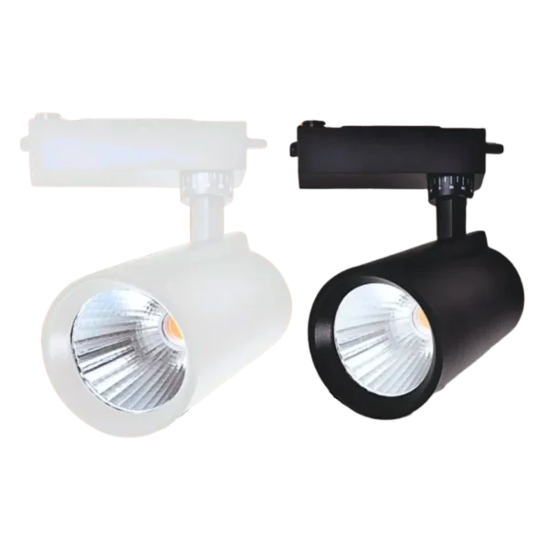 LED Track Light UAE | Adjustable Cylinder Spotlight Black & White with ...